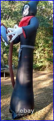 Gemmy 12ft Inflatable Reaper GRIM REAPER HALLOWEEN | Halloween Yard Decor