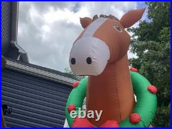 Huge Clydesdale Horse, Inflatable | Halloween Yard Decor