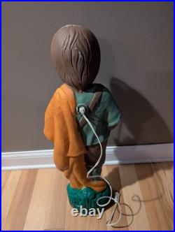 Vintage Blow Mold Tpi Drummer Boy Drumsticks Rare Htf Christmas ...